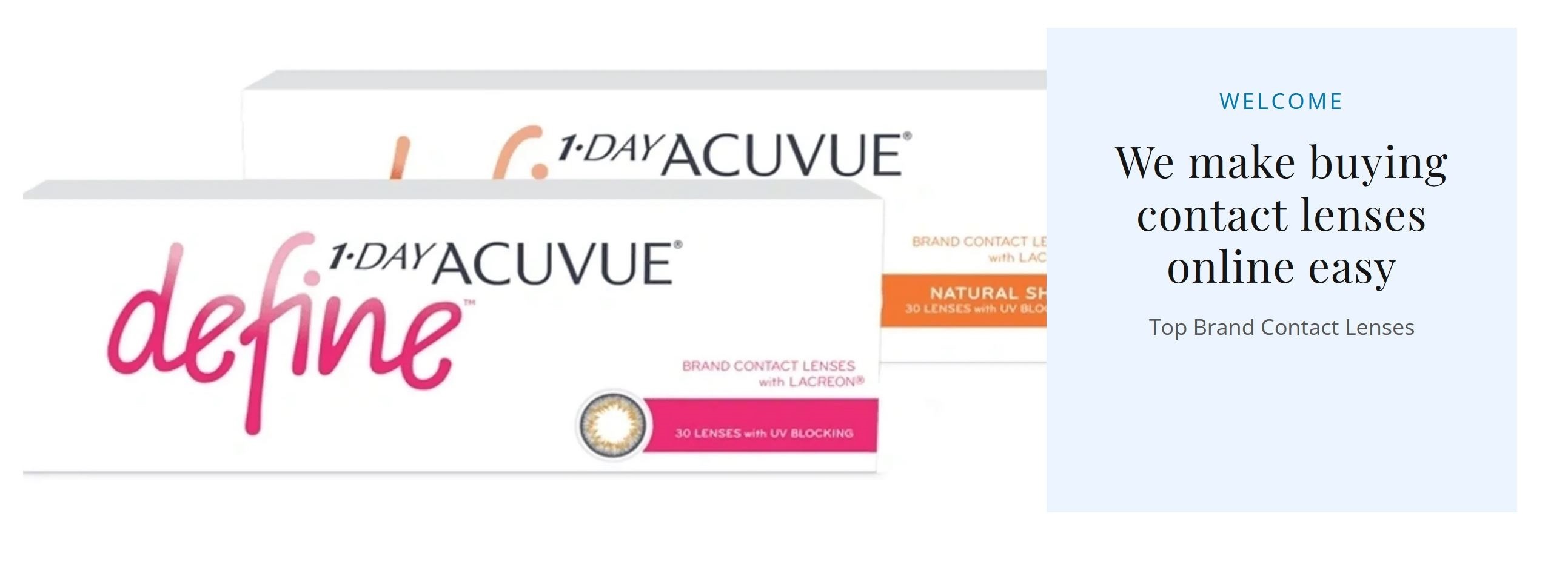 Buy Contacts Lenses Online | Eye Contacts